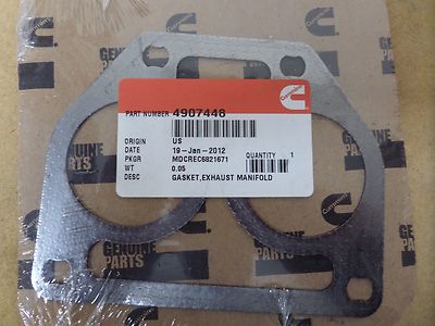 Cummins Exhaust Manifold Gasket # 4907448 fits ISX15, QSX15, CM2250 ...
