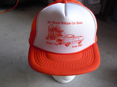 1987 Albright College Antique Car Show Adjustable Baseball Hat NOS | eBay