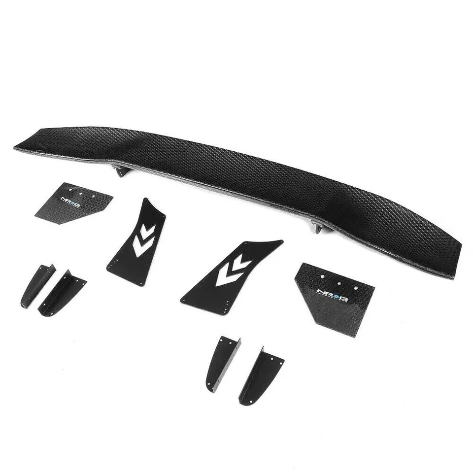 NRG 69" CARBON FIBER UNIVERSAL GT TRUNK WING HATCH SPOILER for ...