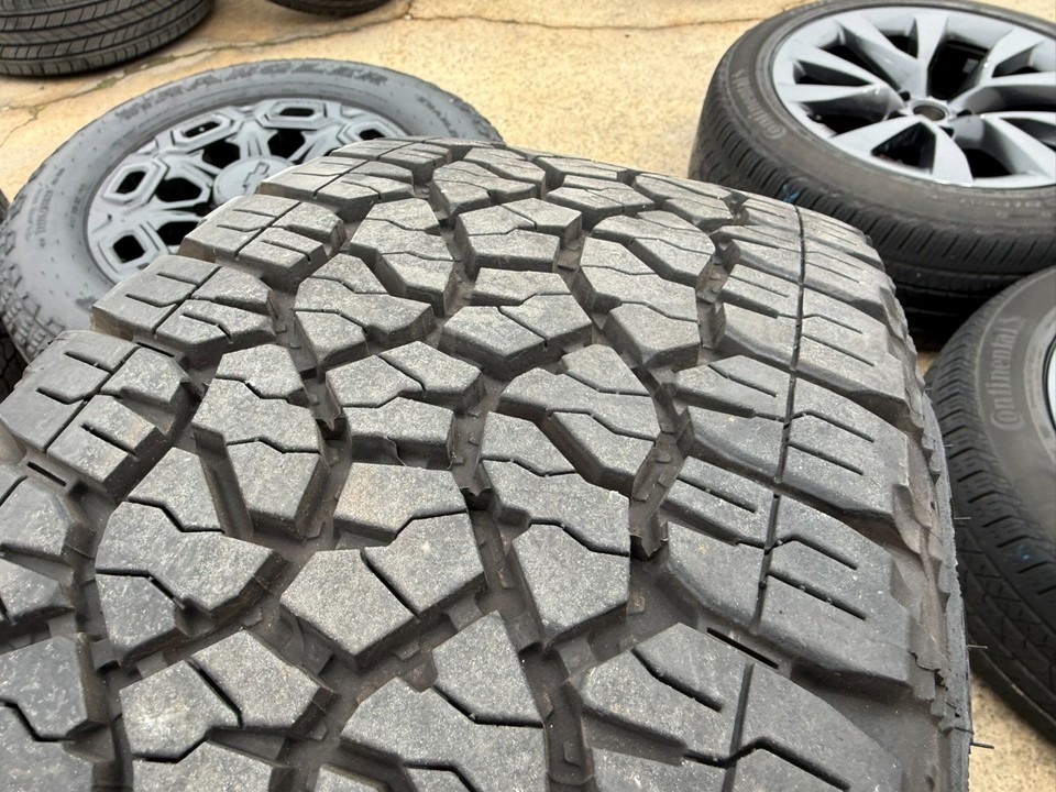 Black 20" Chevy Silverado LTZ HD 2500 3500 OEM Wheels Tires GMC Sierra ...