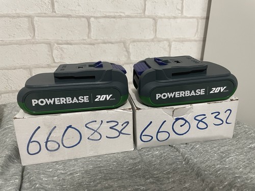POWERBASE 20v, 2.5ah Lithium Ion Battery with USB x2 | eBay