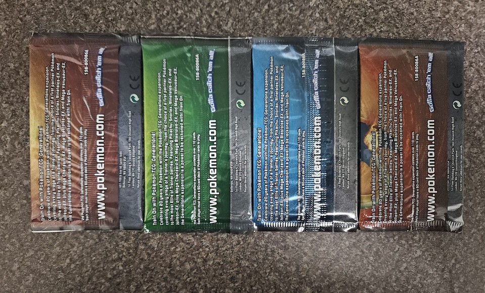 Pokemon TCG XY Generations Booster Pack Art Set - SEALED | eBay