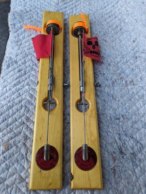 Ice Fishing - Vintage Ice Fishing Tip Ups