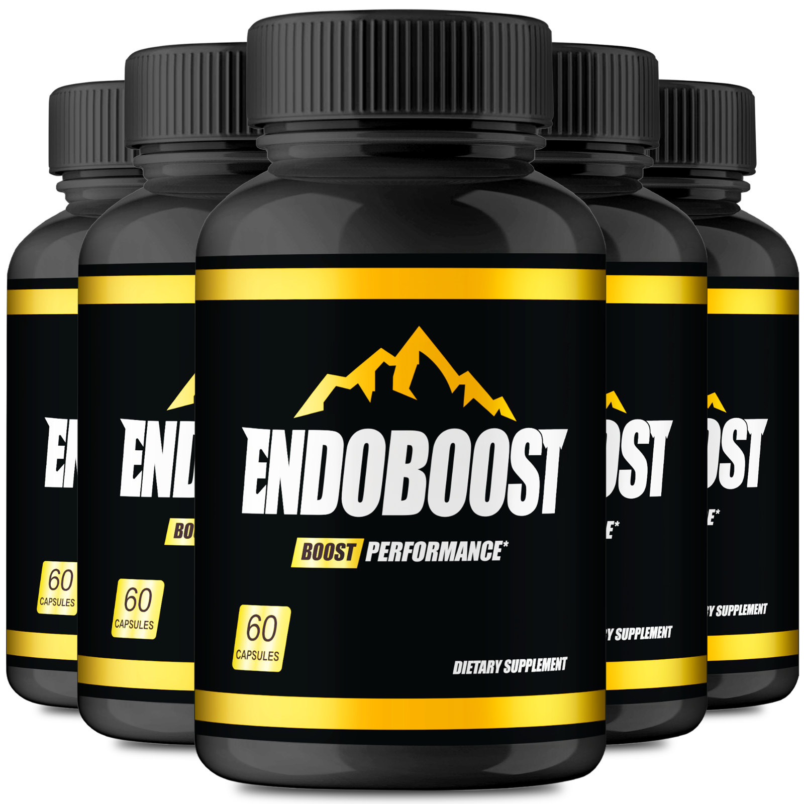 (5 Pack) Endoboost Men Supplement , Endo Boost Male Health Pills (300 ...