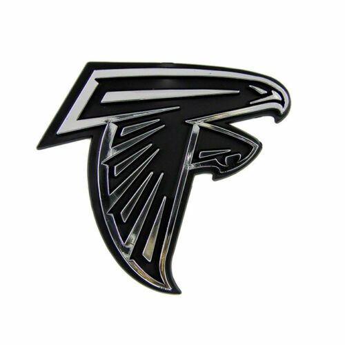 NFL Atlanta Falcons Plastic Chrome Auto Emblem Decal FREE SHIPPING | eBay