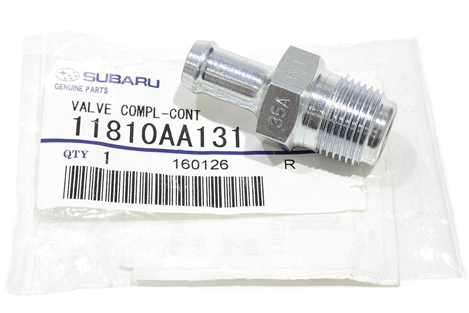 Genuine Subaru PCV Valve Impreza Forester Legacy Outback Brz 11810AA131 ...