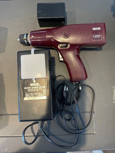 Hios H1Os Torque-Controlling Screwdriver F-9000 7.2Vdc With Charger ...