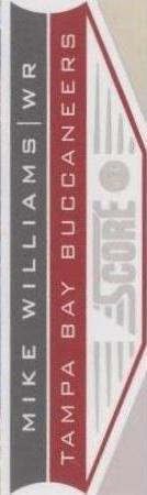 2013 Score - Mike Williams #202 Scorecard for sale online | eBay