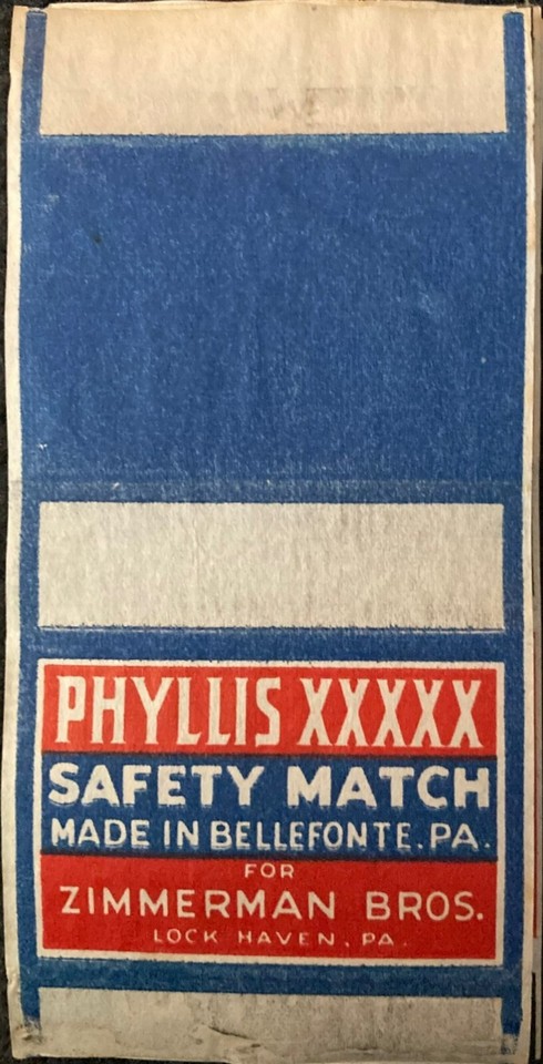 1940s Lot of 5 Old Vintage Safety Matches MATCH BOX LABELS ...