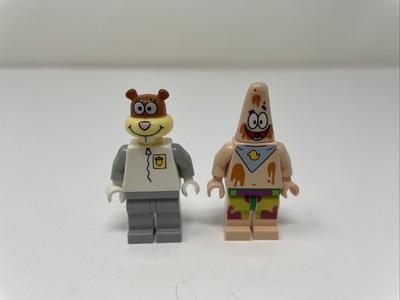 SPONGEBOB LEGO LOT MINIFIGURE SANDY CHEEKS & Patrick | eBay