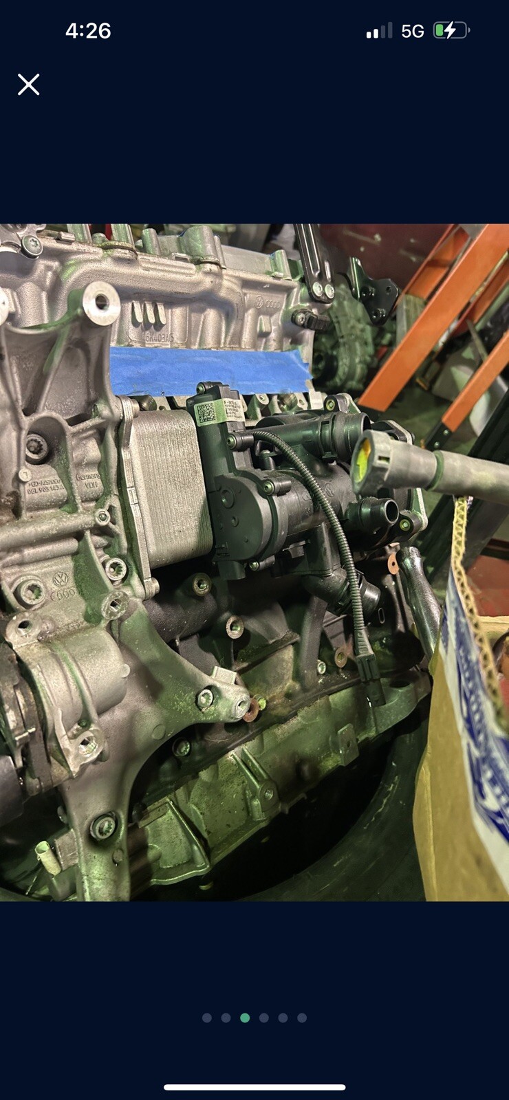 2017-18 AUDI A4 Engine Assembly ID CYMC 2.0L VIN N 5th Digit Turbo 74k ...