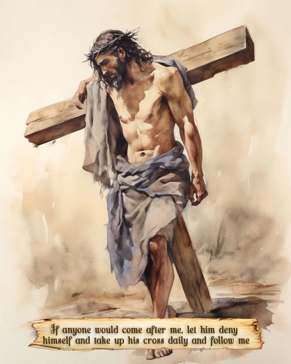 Jesus Christ Carrying The Cross