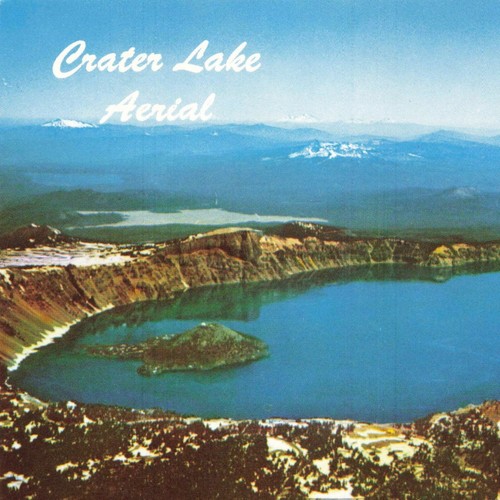 Crater Lake Oregon OR UNP Chrome MT Mazama Volcano Eruptions Waters ...