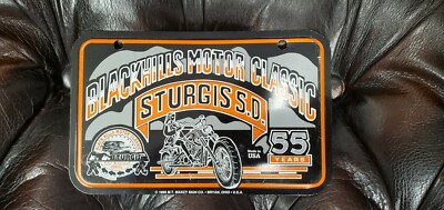 1995 STURGIS, SOUTH DAKOTA motorcycle license plate Blackhills HARLEY ...