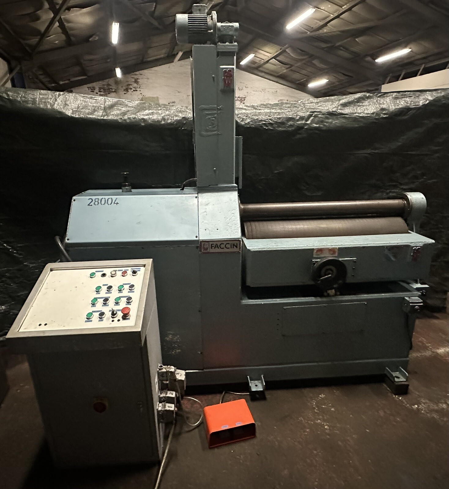 Faccin 2 Roll Bending Machine Model HCU | eBay UK