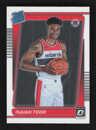 Isaiah Todd RR,RC 2021 Donruss Optic Washington Wizards #187 | eBay