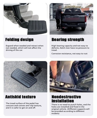 Canada stock,used, Rear Bed Step Retractable Tailgate Step for Tacoma ...