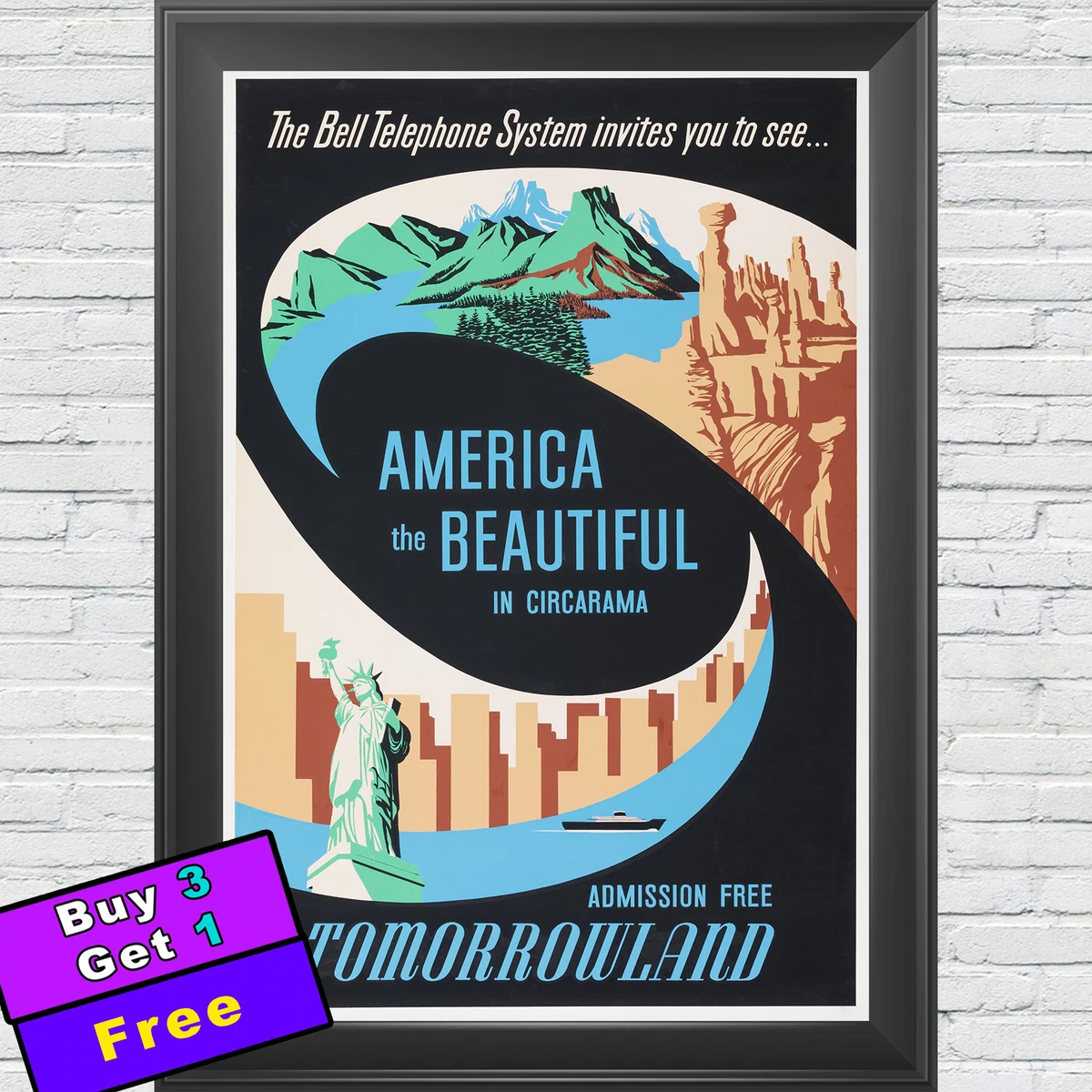 America The Beautiful Poster