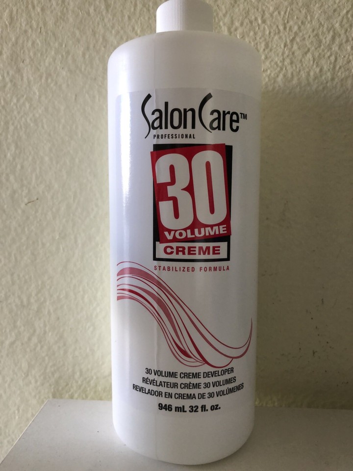 Salon Care 30 Volume Creme Developer 32 oz NEW! | eBay