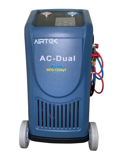 AIRTEK Fully Automatic R134A&1234YF Recovery & Recharge DUAL AC machine ...