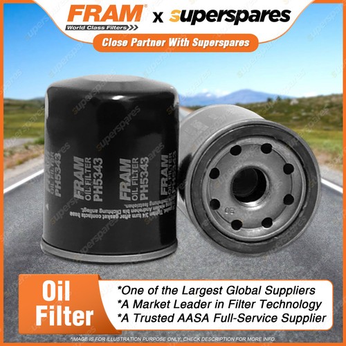1 Piece Fram Oil Filter - PH5343 Refer Z429 Height 90mm Outer/Can ...
