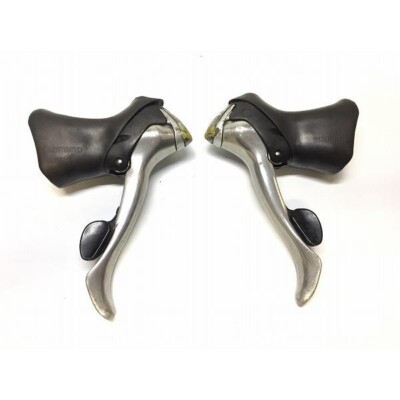 Shimano Ultegra ST-6510 2 x 9 Speed STI Shifter Brake Levers "Crack" | eBay