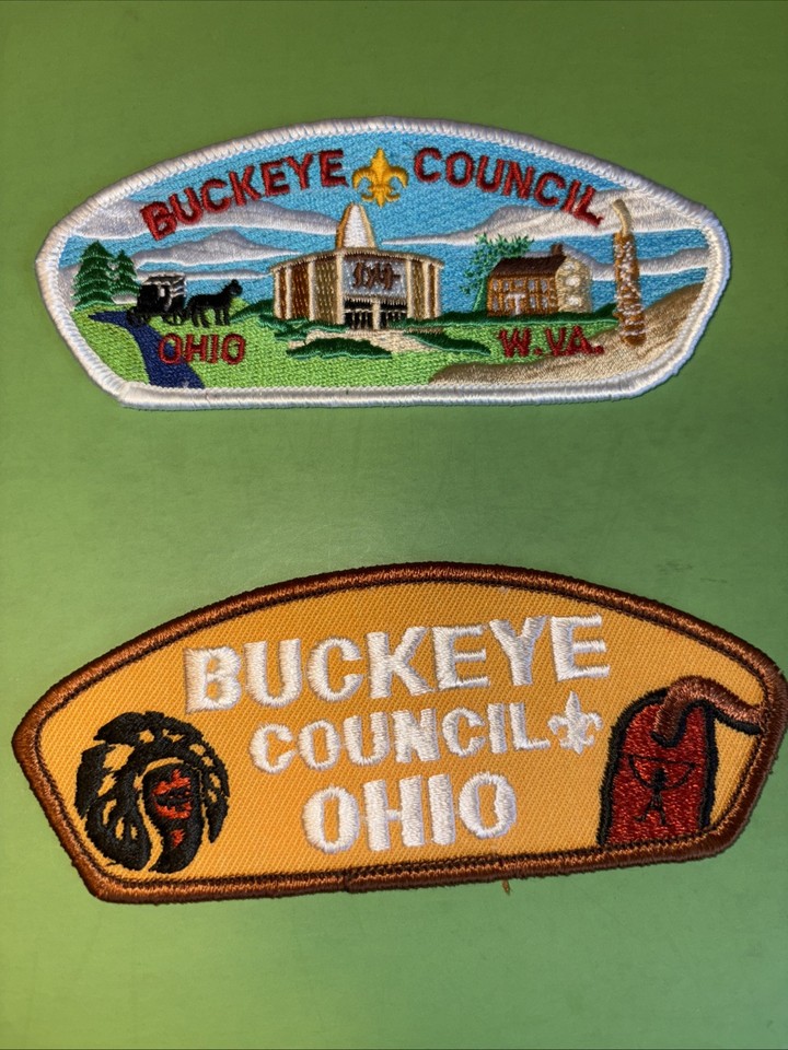 Buckeye Council Ohio Lot Of 2 CSP’s Ohio And West Virginia Council Strips BSA | eBay
