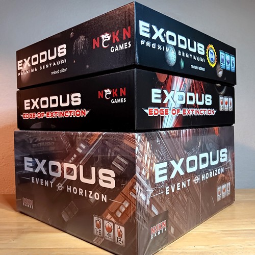 EXODUS PROXIMA CENTAURI Game + EDGE OF EXTINCTION & EVENT HORIZON ...