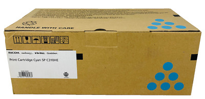 Ricoh 407637 SP C310HE Original Cyan Aficio Sp C310/Sp C231/Sp C232DN ...