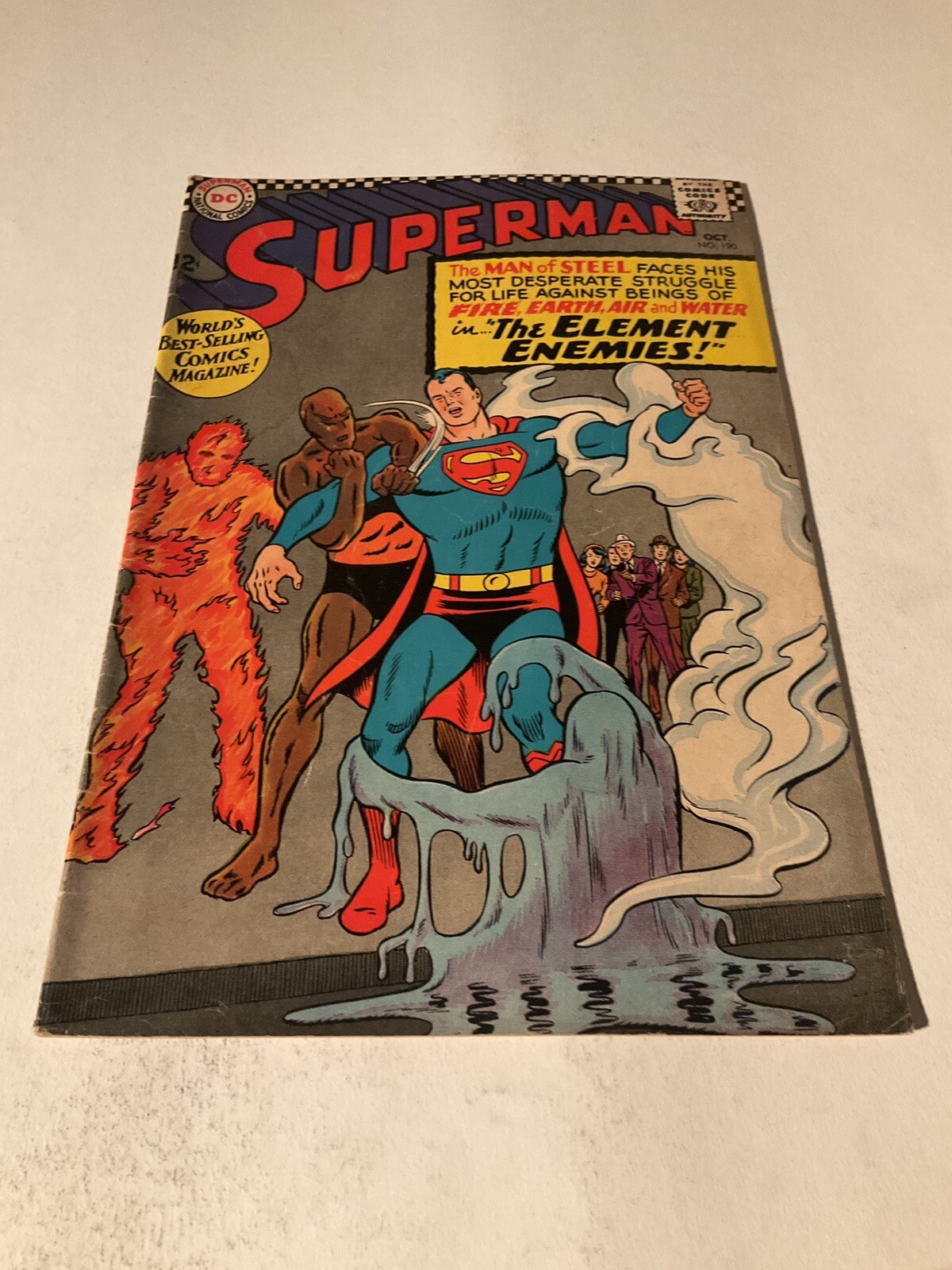 Superman #190 (DC Comics October 1966) for sale online | eBay