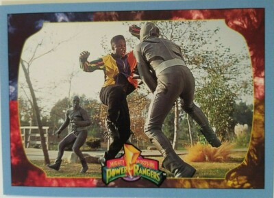 1994 Mighty Morphin Power Rangers / Trapped / Series 2 / #141 / Blue ...