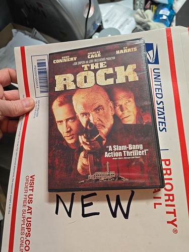The Rock (DVD, 1997) Sean Connery Brand New Factory Sealed 717951000040 ...