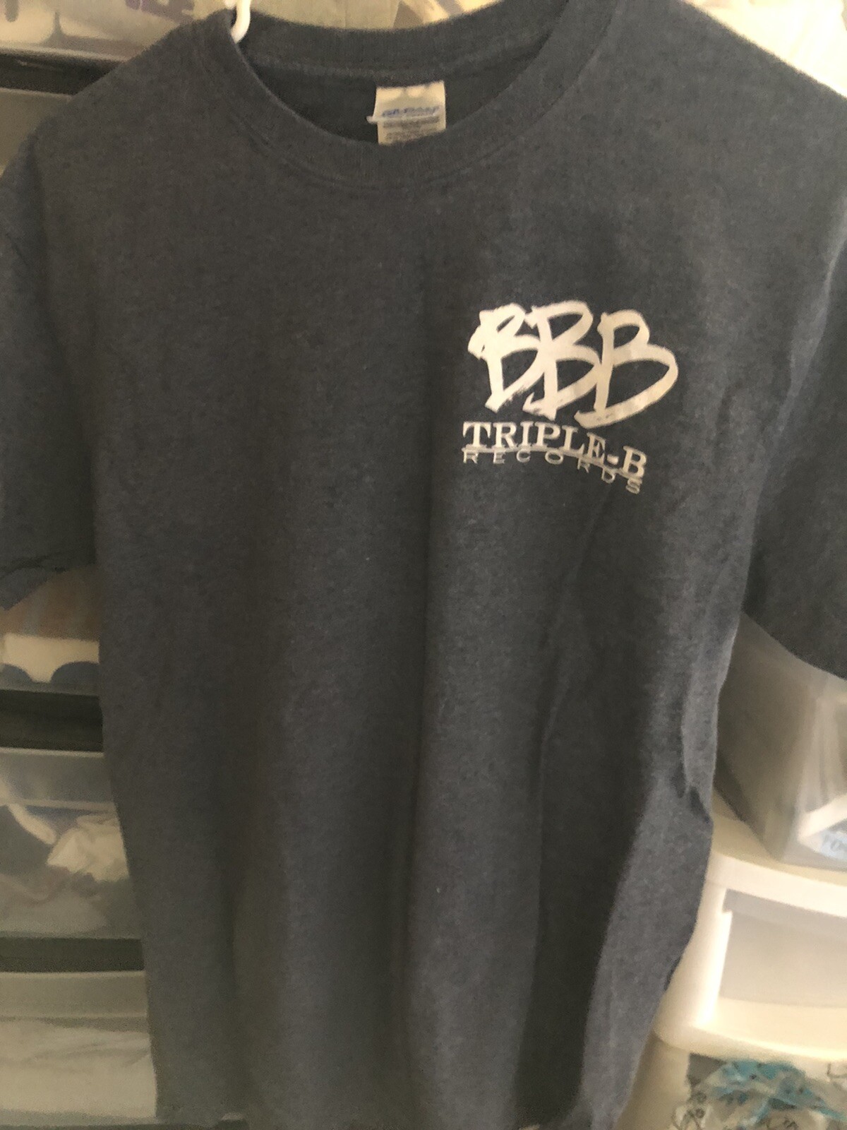 Triple BBB Records Medium Shirt Hardcore Straight Edg… - Gem