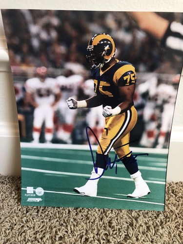 St. Louis Rams D'MARCO FARR Signed Autographed 8x10 "Greatest Show on ...
