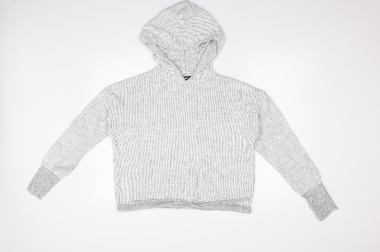 Primark Womens Grey Acrylic Blend Hoodie Size XS | eBay UK