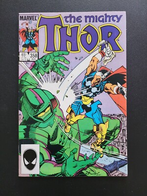 Marvel Comics The Mighty Thor #358 August 1985 Death of Megatak | eBay