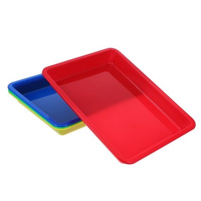 4 Pcs Rectangular Tray Crafts Organizer Organizing Trays Plastic | eBay UK