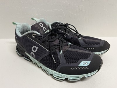 OnCloud Cloudflyer Womens Size 9.5 Black Mint Cloudtec Running Shoes ...
