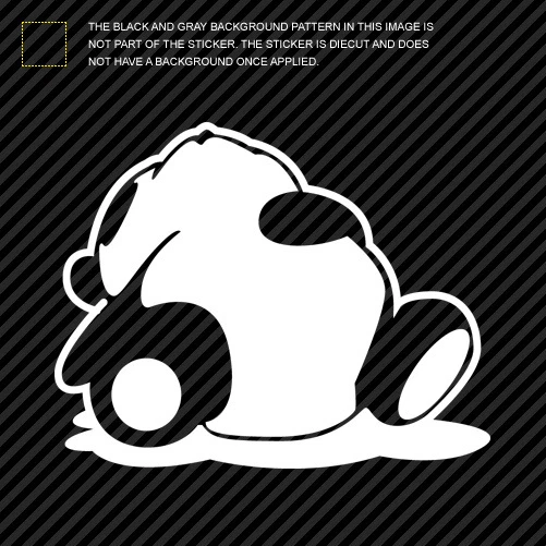 Lazy Panda Decal