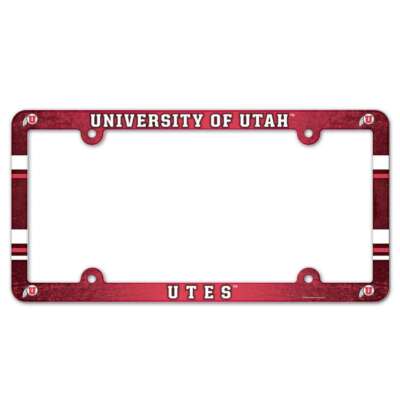 Utah Utes Plastic License Plate Frame | eBay