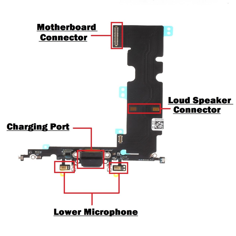 Pour iPhone 8 Plus Remplacement Du Connecteur De Dock De Charge Avec ...