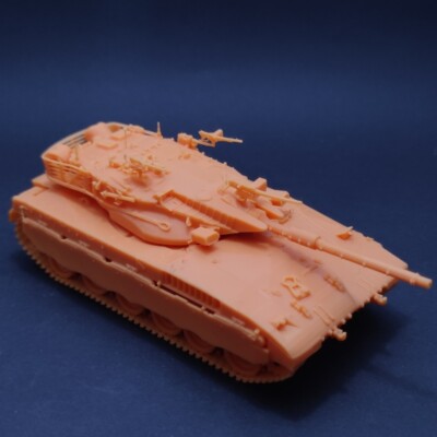 3D Printed 1/72/87/144 Israel Merkava 1B Main Battle Tank Unpainted ...