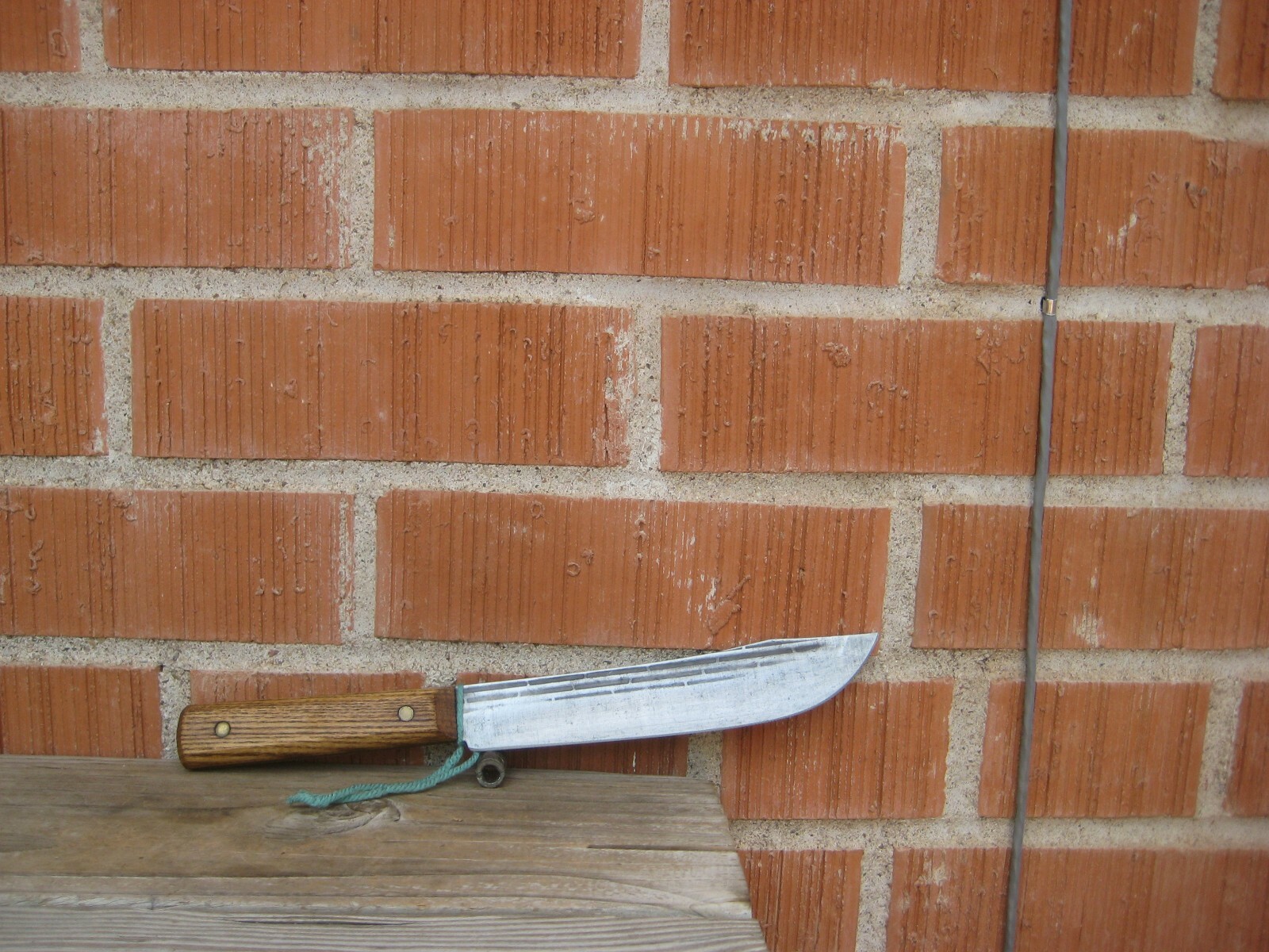 Vintage 7" Blade *** FORGECRAFT *** Small Carbon Butcher Knife USA | eBay