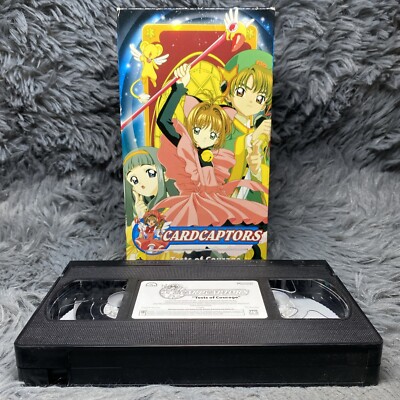 Cardcaptors Vol. 1: Tests of Courage VHS Tape 2000 Nelvana Pioneer ...