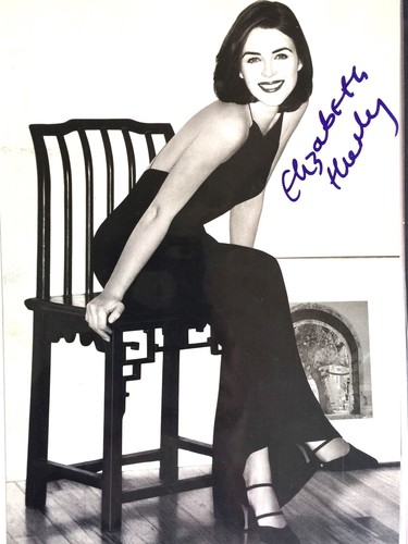 Elizabeth Hurley IN-PERSON Autograph Photo | eBay