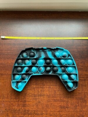 New without tags pop it fidget popper toy black & blue video game ...