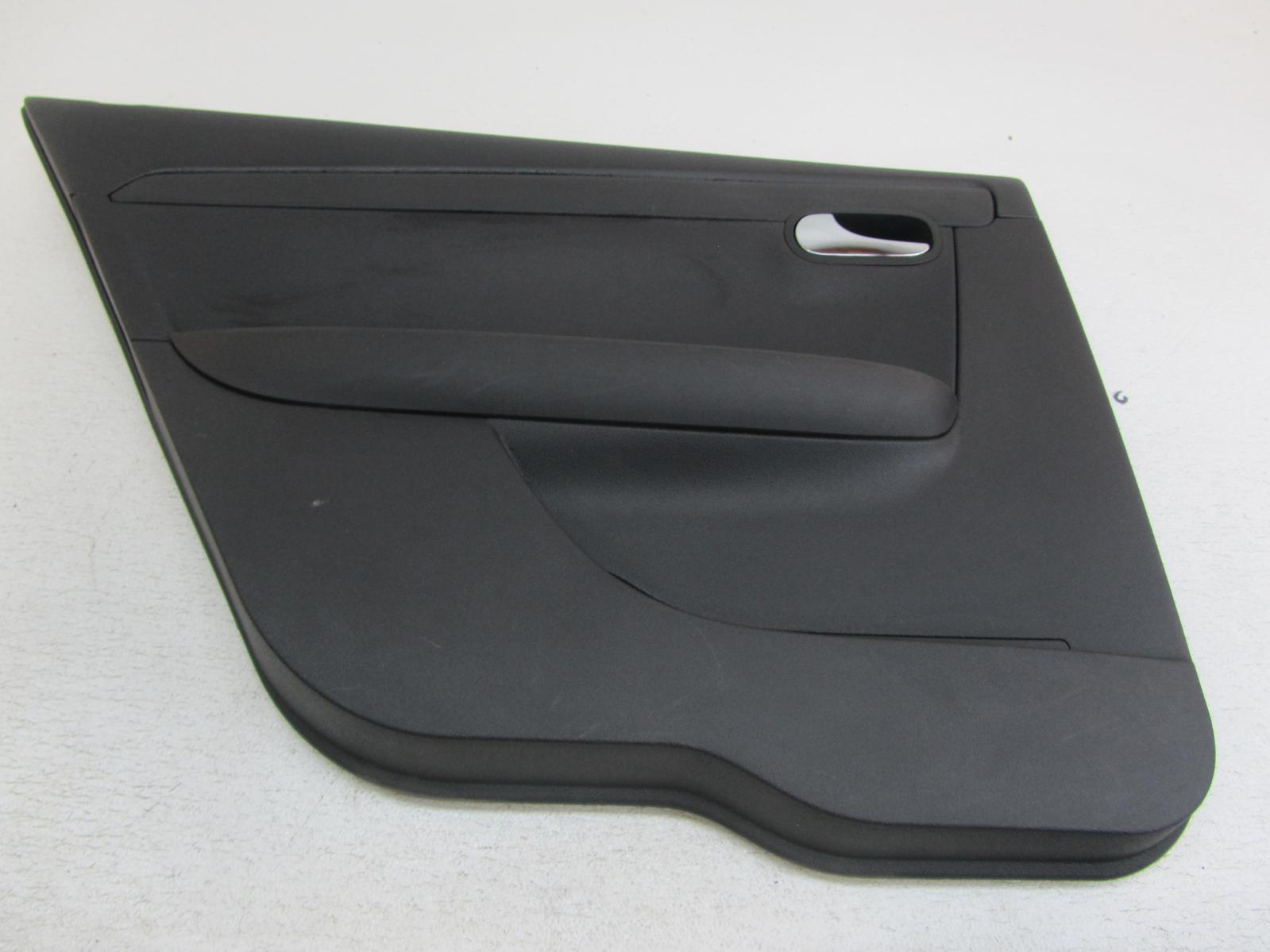 10 CHEVY MALIBU Black Ebony LR Left Rear Driver Side Door Trim Panel ...