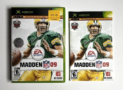 Madden 09 - Microsoft Original Xbox - Case and Manual ONLY - Rare | eBay