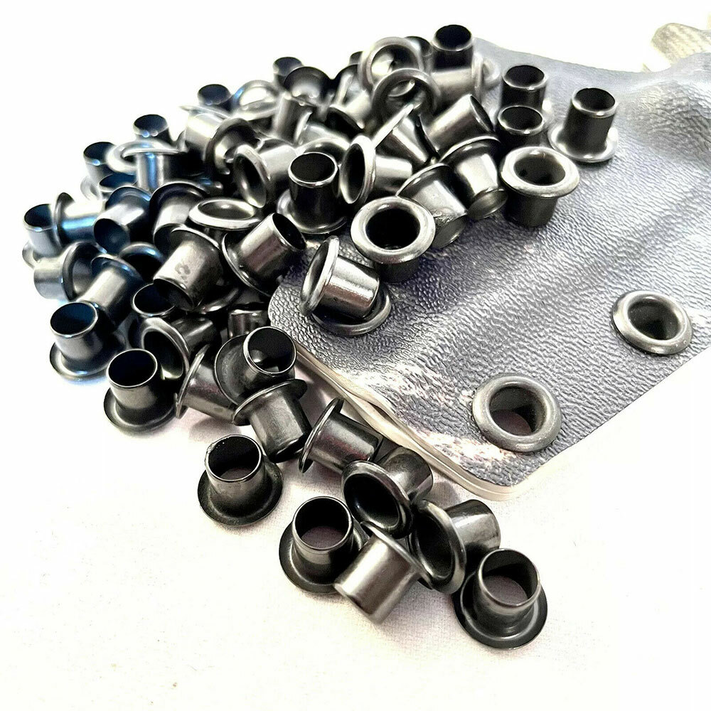 20Pcs #8-8 1/4" Silverish Rivets Eyelets Holster Sheath Hardware For ...