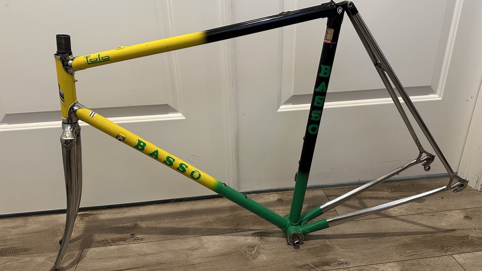 Basso Loto Jamaica Columbus SLX Steel Vintage panthographs,56cm | eBay